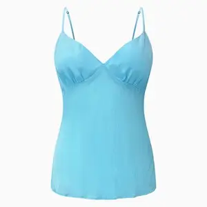 WHY MARY Aqua Cami Slip Top