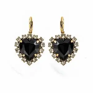 VSTYLE Swarovski Heart Earrings