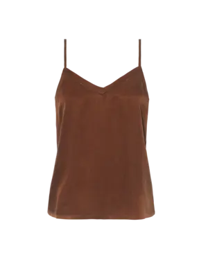 NUDEA Eco-luxe Strappy Cami Cocoa - Brown