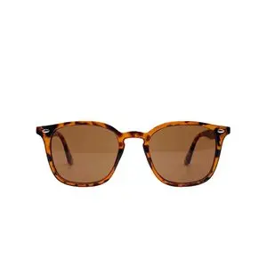 HORTONS ENGLAND Wayfarer Tortoiseshell Sunglasses - Brown