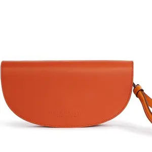 HESTER VAN EEGHEN Mezza Luna Clutch - Orange