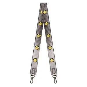 INDIGOLUSH Quimera Leather Strap Gold - Silver