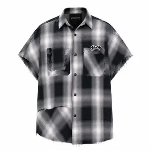 MYSIMPLICATED Division Sleeveless Shirt - Grey