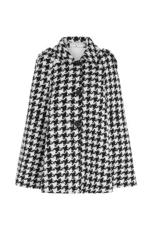 HORTONS ENGLAND Tetbury Cape Houndstooth