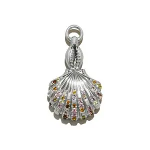 ONI Beach Drift Charm Shell Charm - Silver