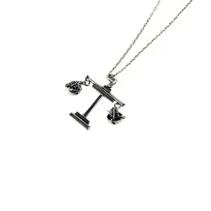 Lovard Scale Necklace - Silver