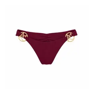 MAUI X LOLITA Classic Butterfly Bikini Bottoms With Logo Hardware - Red