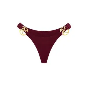 MAUI X LOLITA Classic Thong Bikini Bottoms - Red