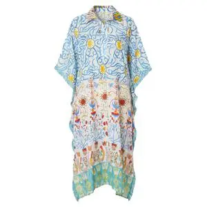 CASA ATELIER BY FERDINANDO FUSCO Nerano Cover Up In Cotton - Orange