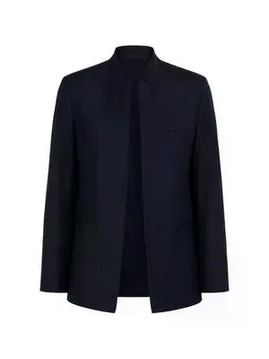Dusan Mandarin-collar Loose-fit Blazer