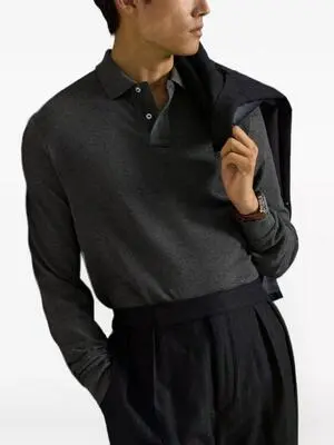 Polo Ralph Lauren Custom Slim Fit Mesh Polo Shirt