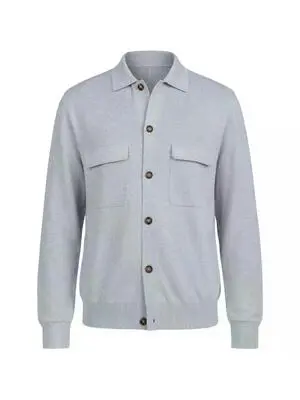 Eleventy Button-up Chest-pocket Shirt