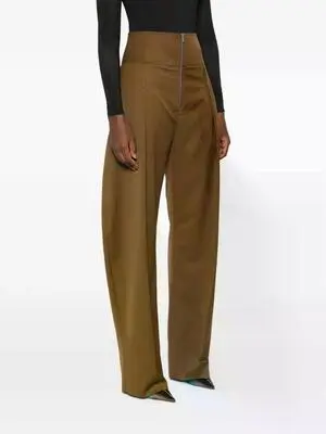 FERRAGAMO High-waisted Wide-leg Trousers