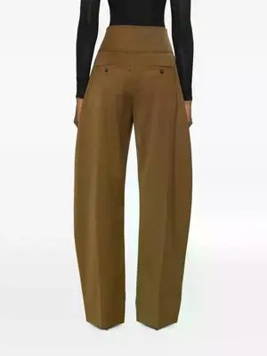 FERRAGAMO High-waisted Wide-leg Trousers