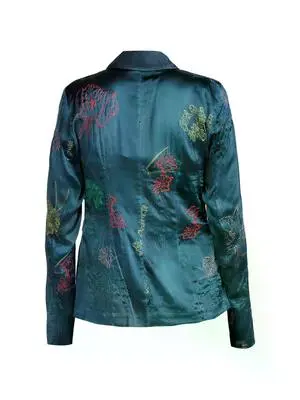 Avant Toi Single-breasted Embroidered Blazer