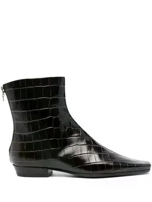 TOTEME The Western Crocodile-effect Boots