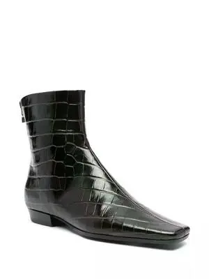 TOTEME The Western Crocodile-effect Boots