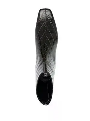TOTEME The Western Crocodile-effect Boots