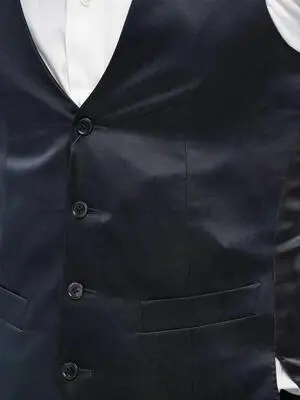 Corneliani Single-breasted Satin Jacket