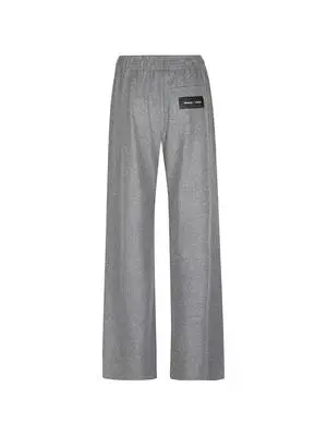 Pinko Logo Patch Wide Leg Trousers