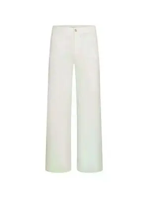 FRAME Le Slim Wide-leg Jeans - Neutrals