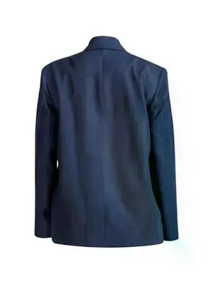 THE SEI Double-breasted Denim Jacket