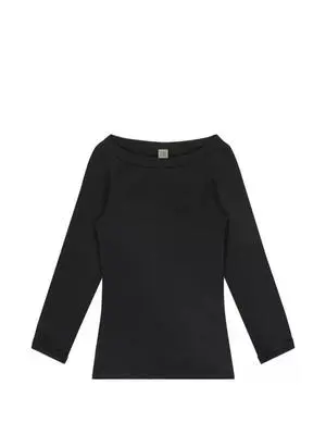 FLORE FLORE Steffi Long-sleeve T-shirt - Black