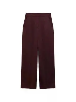 Simkhai Kyra High-waisted Wide-leg Trousers
