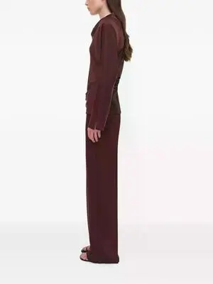 Simkhai Kyra High-waisted Wide-leg Trousers