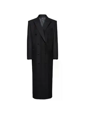 Magda Butrym Double-breasted Wool Maxi Coat