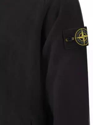 Stone Island Logo-patch Zip-up Hoodie