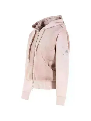 Moose Knuckles Bunny Faux-fur Hoodie - Pink