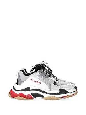 Balenciaga Triple S Sneakers - Silver