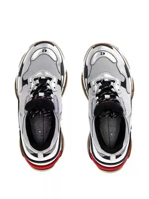 Balenciaga Triple S Sneakers - Silver