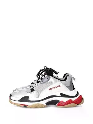 Balenciaga Triple S Sneakers - Silver