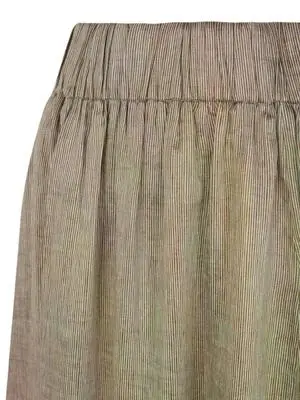 CORTANA Aria Striped Maxi Skirt