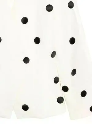 DESTREE Polka-dot Button-embellished Jacket
