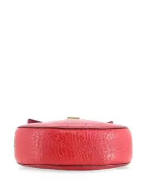 Chloé Drew Leather Small Crossbody Bag - Red