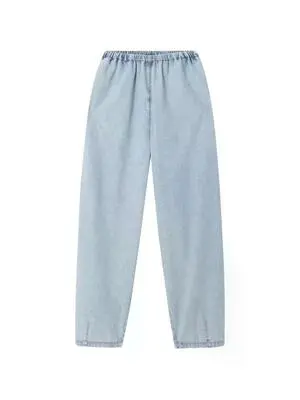 American Vintage Logo-print Elasticated Jeans