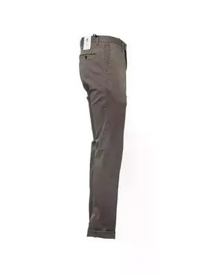 PT TORINO Pressed-crease Slim-fit Trousers
