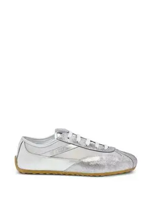 Alexander McQueen Boxe Sneakers - Silver