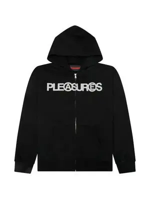 PLEASURES Zip-up Hoodie