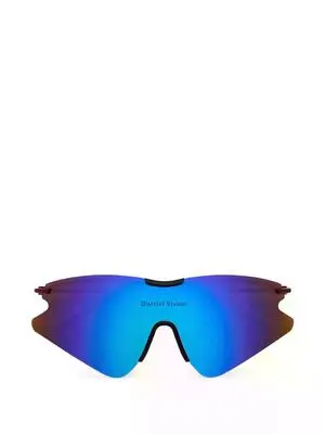 DISTRICT VISION Aero Blade Sports Sunglasses - Brown