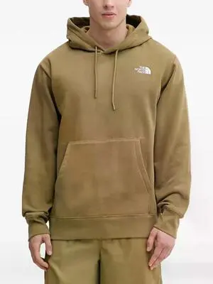 The North Face Logo-print Drawstring Hoodie - Neutrals