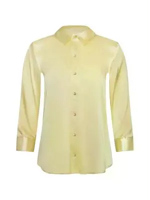 L'Agence Dani Silk Shirt - Yellow