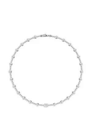 OFFICINA BERNARDI White Gold Diamond Necklace - Silver