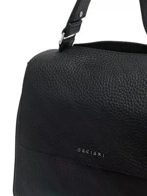 Orciani Sveva Pebbled-leather Tote Bag
