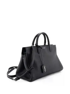 Saint Laurent Rive Gauche Cabas Leather Small Tote Bag