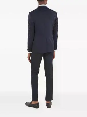 Corneliani Satin-detail Wool Three-piece Suit