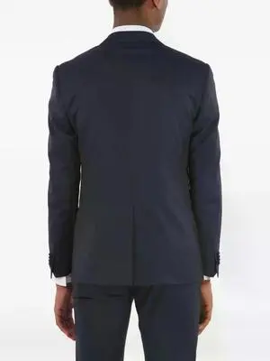 Corneliani Satin-detail Wool Three-piece Suit